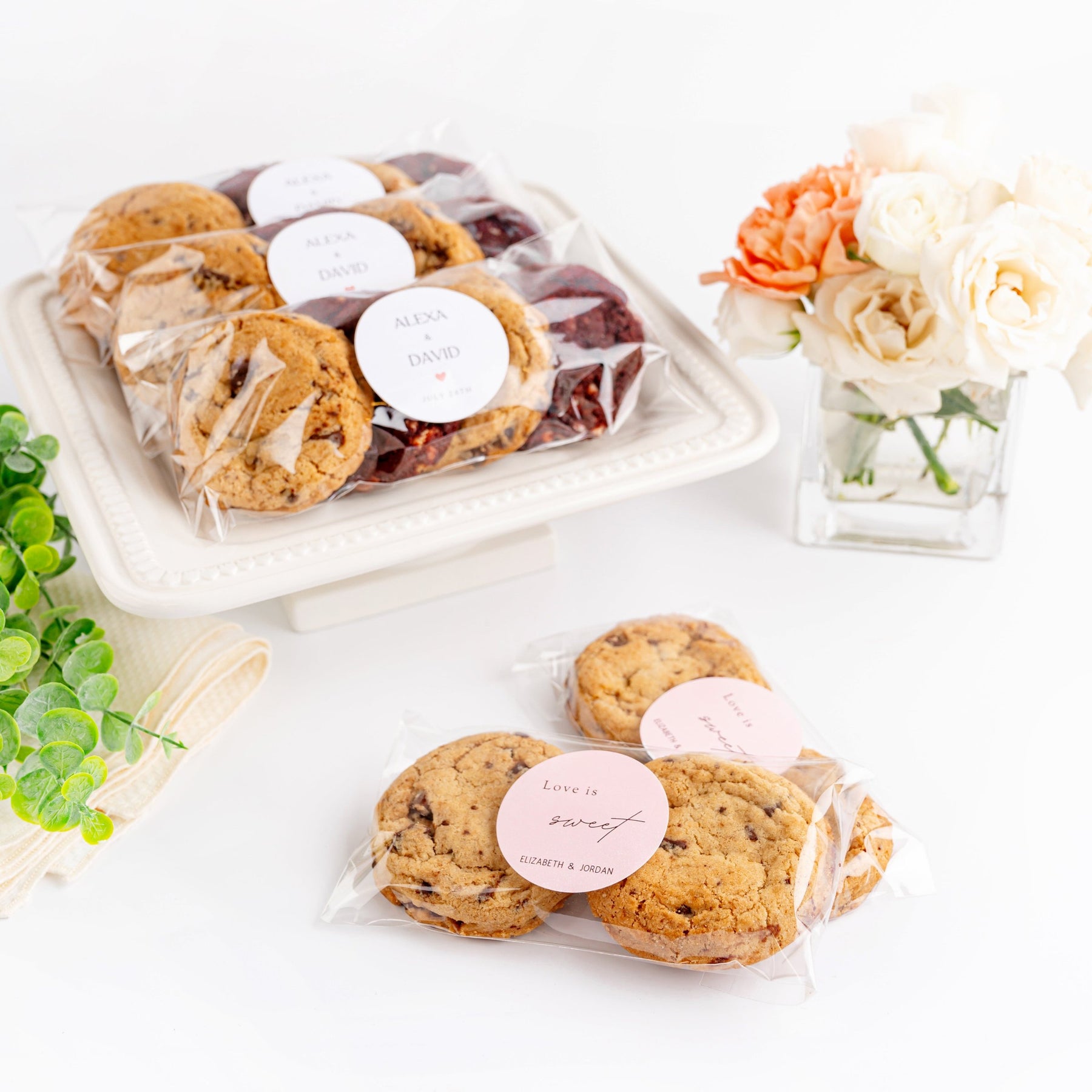 Wedding Favours | Classic Cookie Packs – Sweet Flour Bake Shop